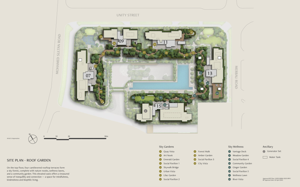 Site Plans - The Robertson Opus